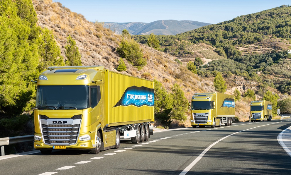 Defilee der neuen DAF-Baureihen XF, XG und XG⁺- DAF Trucks Deutschland GmbH